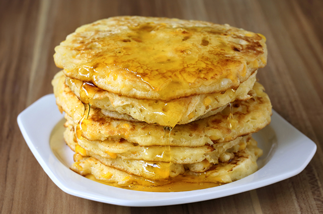 Sweet Corn Pancakes | C3A