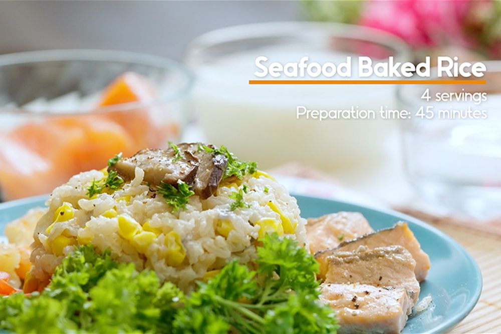 Seafood Baked Rice | C3A